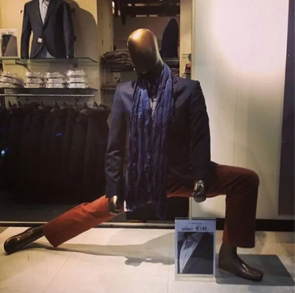 These Photos of Funny Mannequins Posing Will Make Your Day
