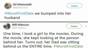 Hilarious Tweets About People’s Worst Dates That Will Make You Laugh