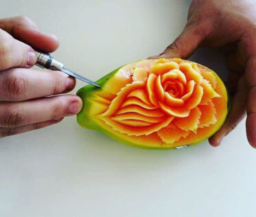Talented Artist Carves Everyday Foods into Beautifully Patterned ...