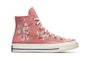 Converse Launches New Floral Embroidered Sneakers Collection