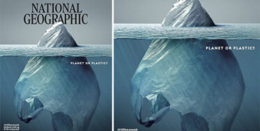 Creative National Geographic Cover 'Planet or Plastic' Is A Real Eye Opener