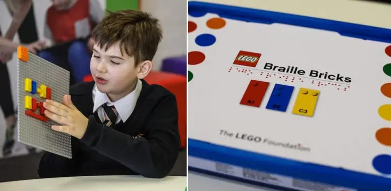 LEGO Braille Bricks Are Helping Blind And Visually Impaired Children ...
