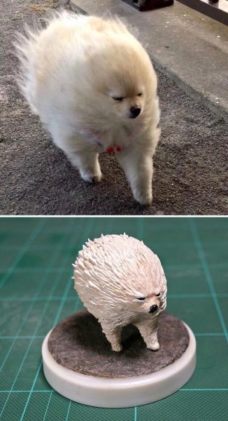 Sculptor Turns Popular Animal Photos Into Funny Meme Sculptures