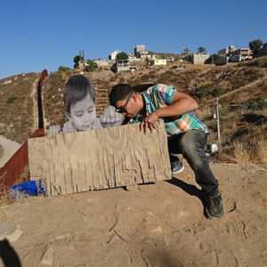 Artist JR Finishes His Mexico Border Installation With A Picnic ...