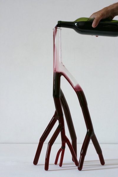 Pouring Wine Has Never Been So Artistic With These Vein-Like Containers