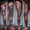 45 People Showing Off Their Awesome Leg Tattoos