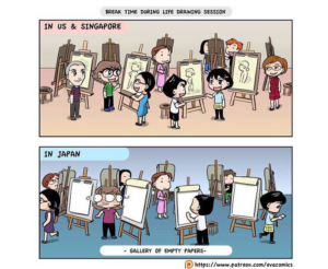 Eva Creates Humorous Comics Showing The Cultural Differences Between ...