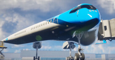 Student Designs Flying-V Shaped Plane That Uses 20% Less Fuel