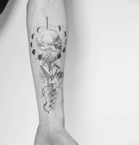 London Based Tattoo Artist Creates Beautiful Abstract Tattoos Inspired ...