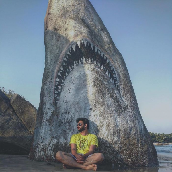 Graffiti Artist Jimmy Swift Turned A Beach Rock Into A Fierce Great ...