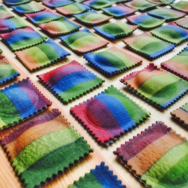 Pasta Chef Creates Rainbow-Colored Pasta Using All-Natural Ingredients