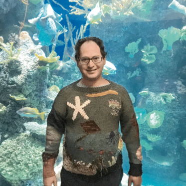 Sam Barsky Knits Himself Sweaters Of Different Places And Then Visits ...