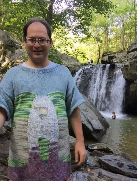 Sam Barsky Knits Himself Sweaters Of Different Places And Then Visits ...