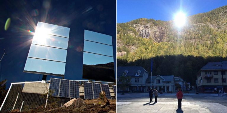 Norwegian Town Rjukan Is Known For Having Limited Sunlight, So They ...