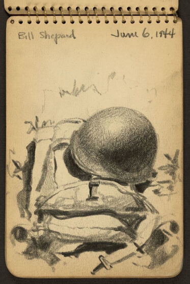 WWII Soldier Victor Lundy's Sketchbooks Show A Visual Diary Of His ...