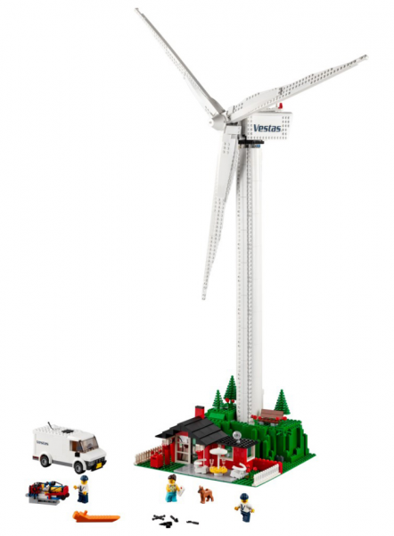 LEGO Launches Fully Functional Wind Turbine Kit Made With Plant-Based ...