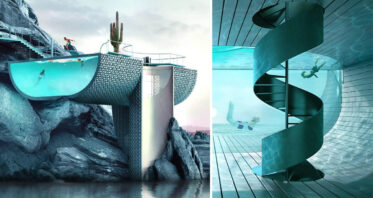 Creating A Unique Twist On House Design, 'The Blue House' 'Fuses ...