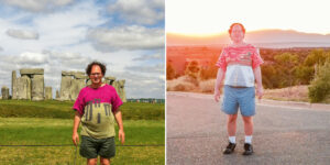 Sam Barsky Knits Himself Sweaters Of Different Places And Then Visits ...