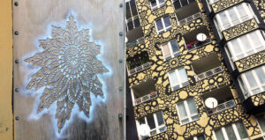 Street Artist NeSpoon Travels Around The World Painting Traditional ...