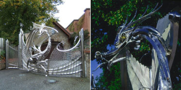Harlech House Is Always Protected By Its Mythical Dragon Gate