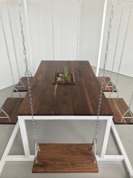 Upgrade Your Home With A Stylish Modern 6-Person Swing Table