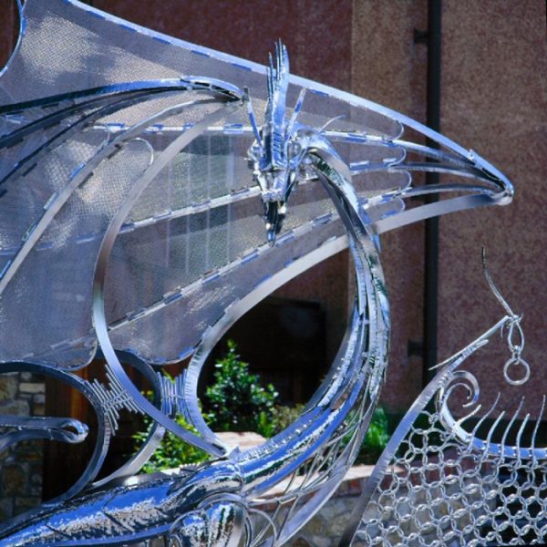 Harlech House Is Always Protected By Its Mythical Dragon Gate