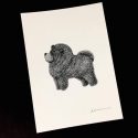 Artist Kamwei Fong Re-imagines Fluffy Black Cats As Adorable Balls Of ...