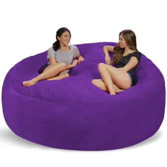 Gigantic Memory Foam Bean Bags Allow You To Softly Sink Into Bliss