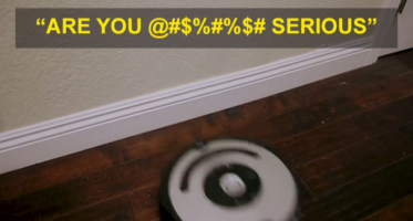 Modified Roomba Curses When It Bumps Into Things And It’s Beyond Funny