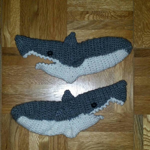 Awesome Shark Socks Make It Look Like They Are Feasting On Your Legs