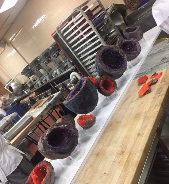 Bakers Spend 6 Months Creating Giant Chocolate Geodes And Finally Crack ...