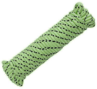 Handy Glow In The Dark Tent Rope Charges Itself During The Daytime And ...