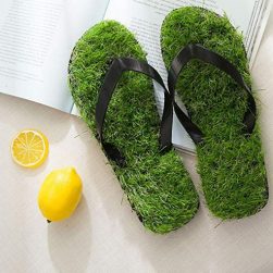 Grass Flip Flops Allow You The Comfort Of Nature While Protecting Your ...