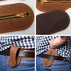 Handy Leather Coin Purse Doubles-Up As A Self-Defense Weapon
