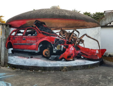 Talented Street Artist Sergio Odeith Transforms Ordinary Areas Into ...