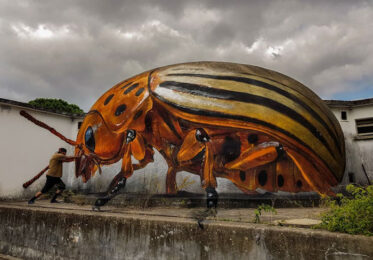 Talented Street Artist Sergio Odeith Transforms Ordinary Areas Into ...