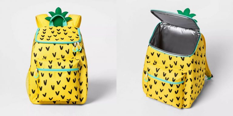 Pineapple Cooler Backpack Will Keep Upto 20 Cans Cold For You On Your ...