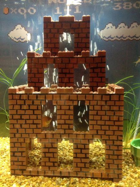 Now You Can Turn Your Fish Tank Into An Underwater Super Mario Level