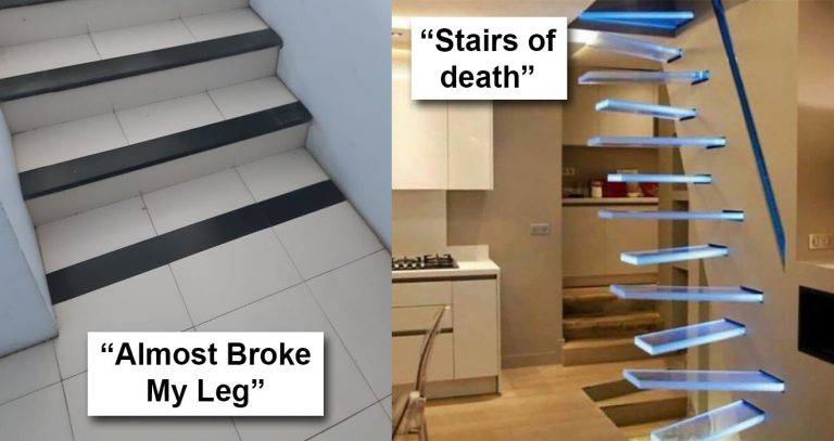 40 Bad Stair Designs That Definitely Need A Rethink