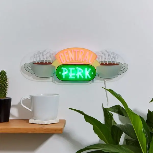 This Friends-Inspired Neon Central Perk Sign Is The Perfect Addition To ...