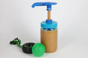 This Peanut Butter Pump Does The Spreading For You