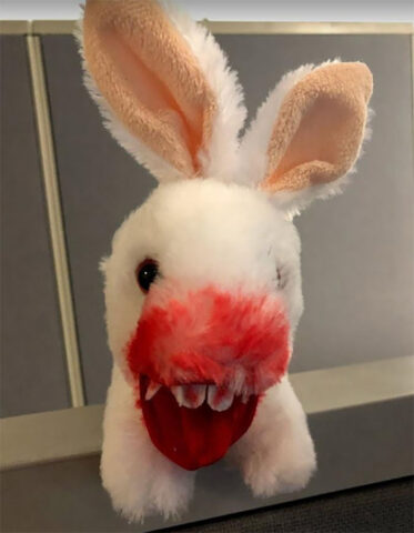 There's A Monty Python Killer Rabbit Plush That's Terrifyingly Cute