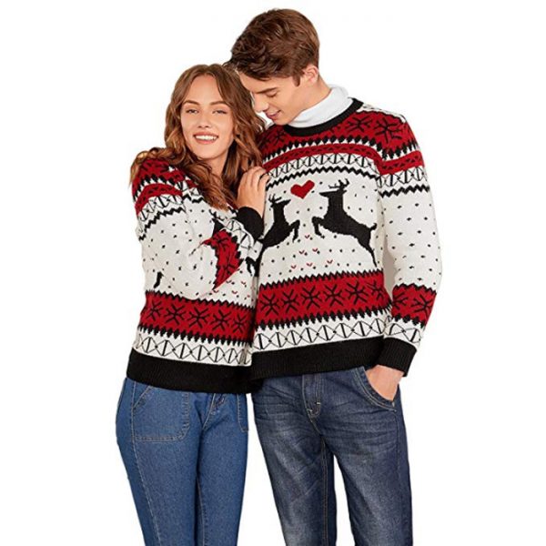 These Two-Person Ugly Christmas Sweaters Are Made For People Who Can't ...