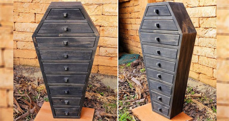 Give Your Home A Gothic Touch With One Of These Custom Made Coffin ...