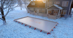In Less Than An Hour You Could Have Built Your Very Own Ice Rink