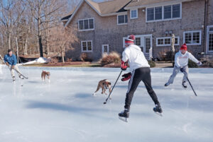 In Less Than An Hour You Could Have Built Your Very Own Ice Rink