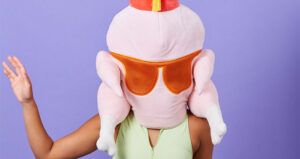 A 'Friends' Turkey Mask Exists And It's Perfect For Thanksgiving