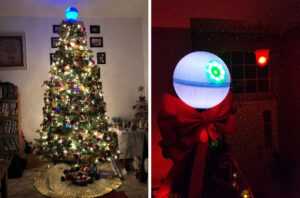 This Death Star Christmas Tree Topper Is A Must Have For Any Star Wars Fan