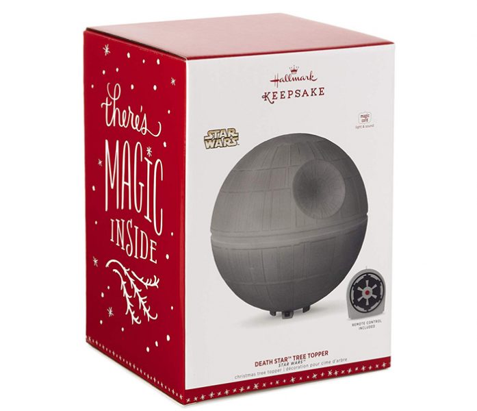 This Death Star Christmas Tree Topper Is A Must Have For Any Star Wars Fan