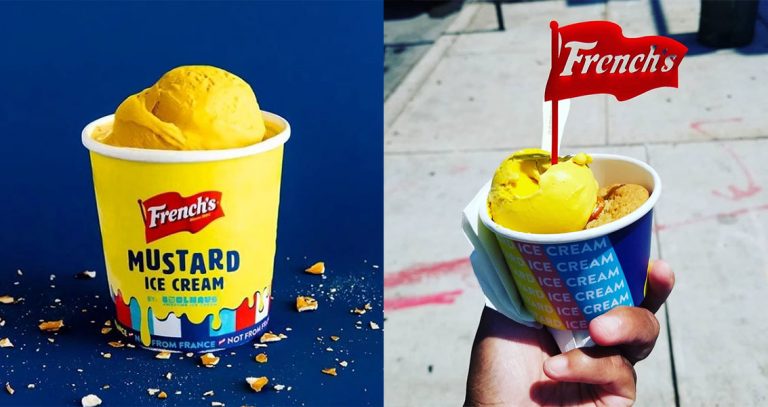 Mustard Ice Cream Is A Real Thing And It Tastes Just Like The Sauce